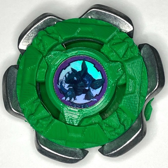 Handmade | Toys | Beyblade Cx Dark Draciel Dualspin 3d Print Pla ...